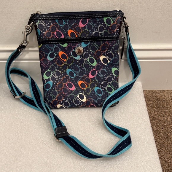 Coach | Bags | Coach Multicolor Crossbody Bag | Poshmark